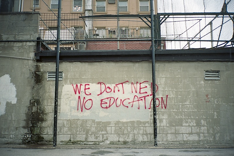 We Dont Need No Education